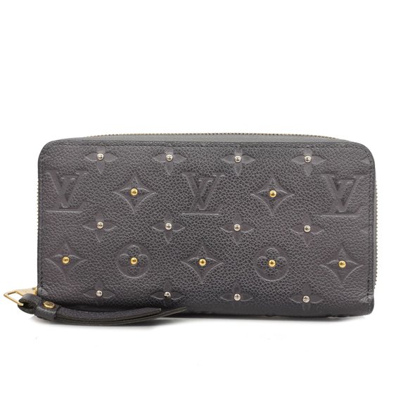 Louis Vuitton | Accessories | Auth Louis Vuitton Monogram Empreinte Zippy Wallet M6442 Womens ...